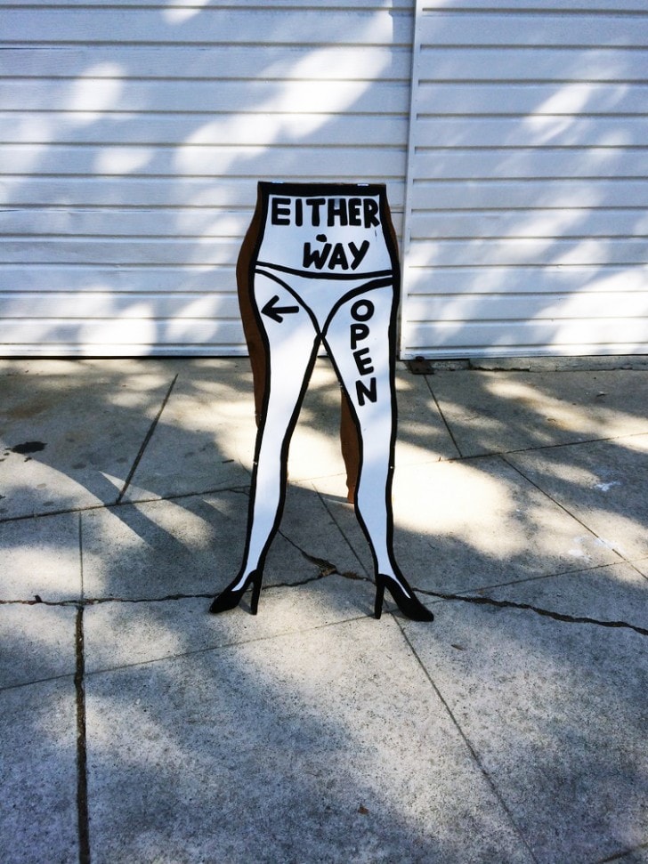 Either Way Sign - Sight Unseen