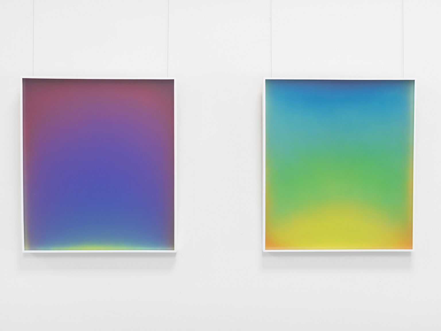 Daniel O'Toole's New Gradient Works Provoke a Distortion of the Senses ...