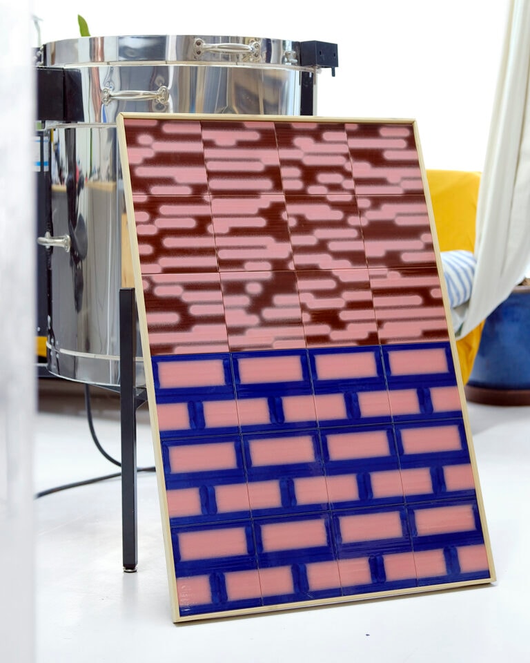 Meet the Duo Making Psychedelic-Patterned Ceramic Tiles With a Machine ...