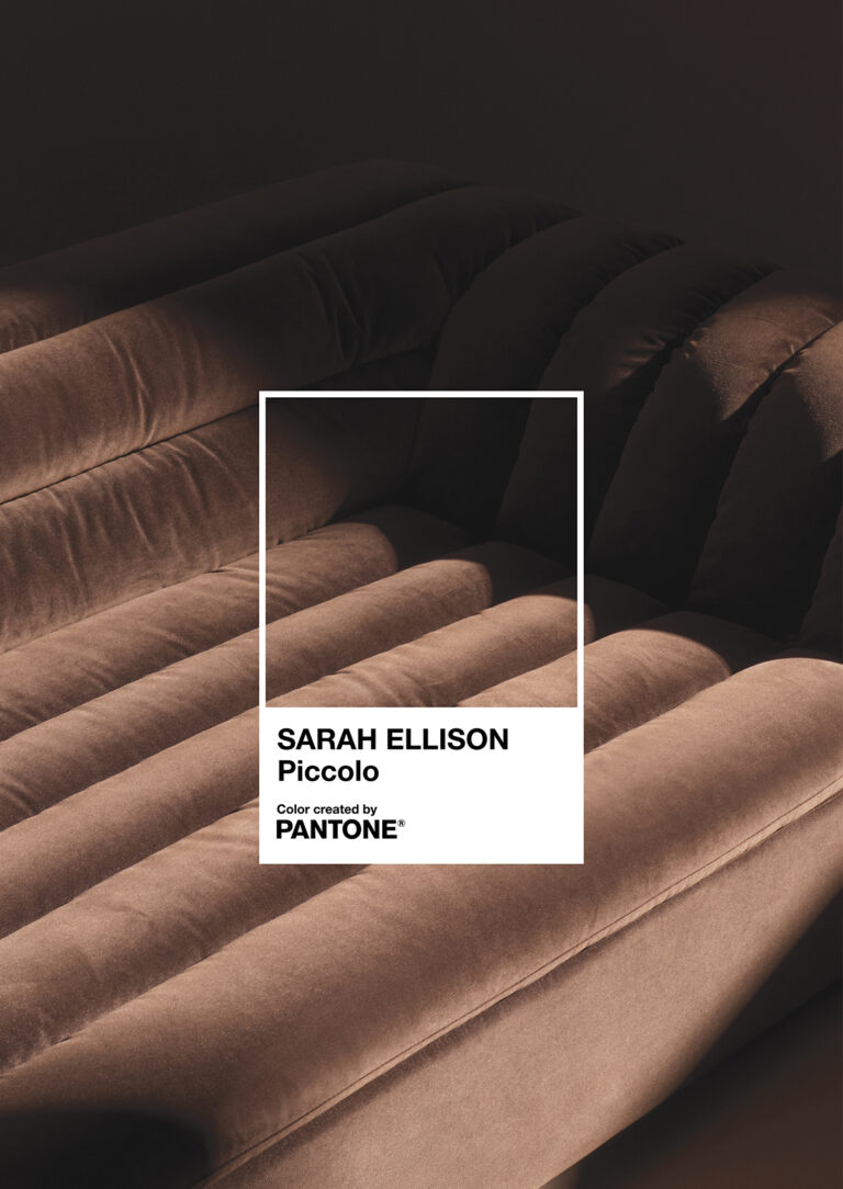 Sarah Ellison’s Float Sofa — In a New Luscious, Chocolatey Brown — Forms the Perfect '70s ...