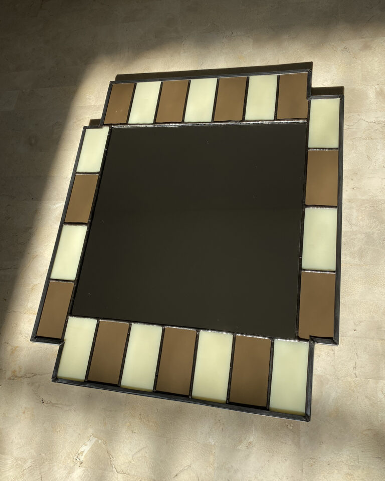 These Stained Glass Mirrors Are a Little Bit Art Deco, a Little Bit ...