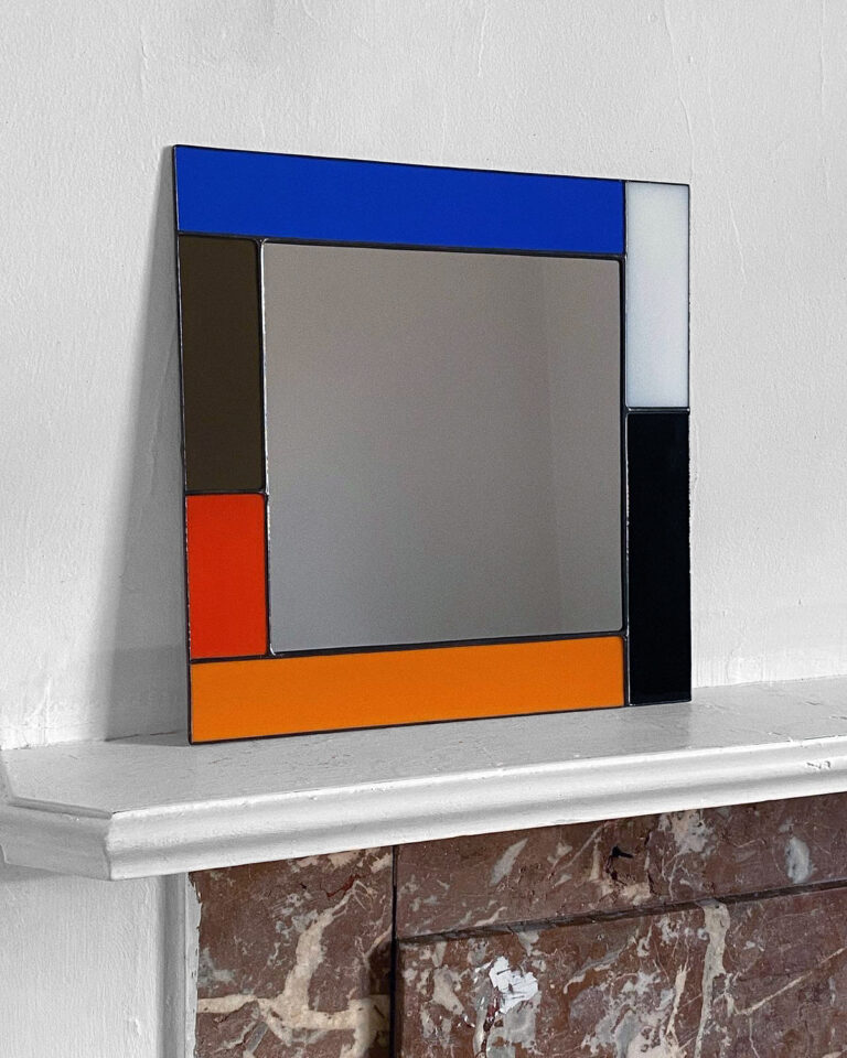 These Stained Glass Mirrors Are a Little Bit Art Deco, a Little Bit ...