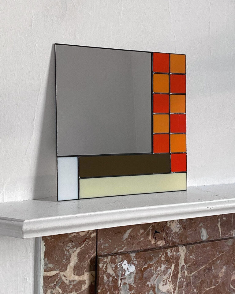 These Stained Glass Mirrors Are a Little Bit Art Deco, a Little Bit ...