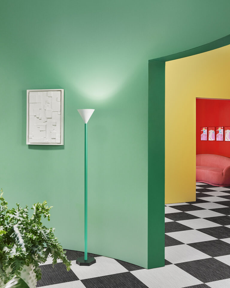 A Color-Blocked Exhibition By the Swedish Queen of Color - Sight Unseen