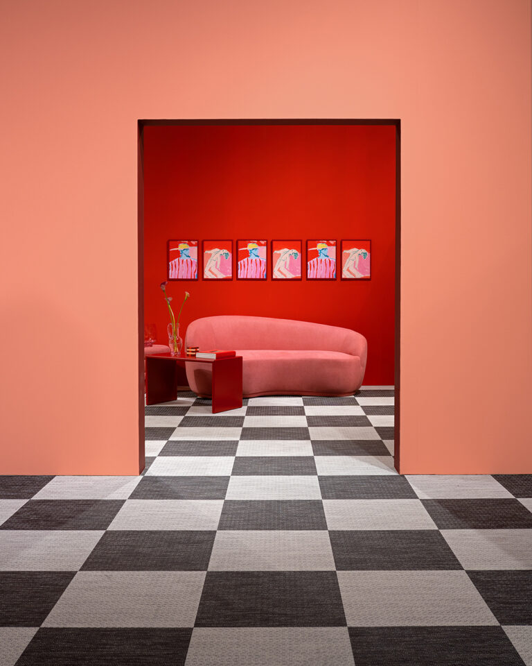 A Color-Blocked Exhibition By the Swedish Queen of Color - Sight Unseen