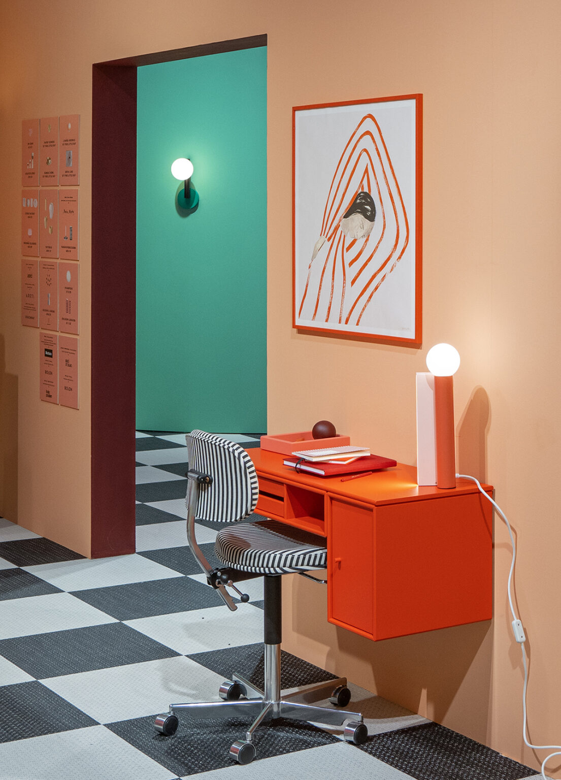 A Color-Blocked Exhibition By the Swedish Queen of Color - Sight Unseen