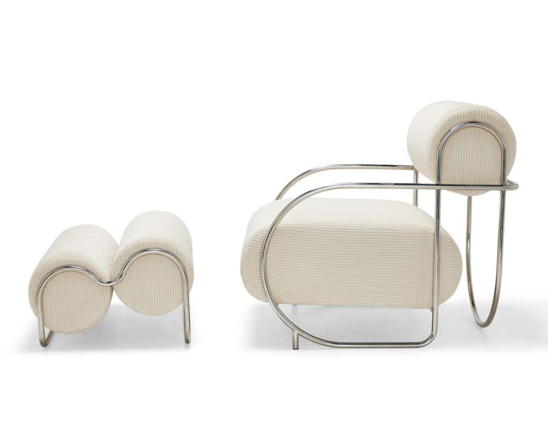 Sarah Ellison Gives Bauhaus a Feminine Spin With Her Tubular Chromeo ...