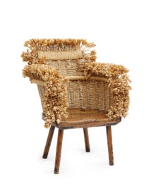 STICK CHAIR IN WOOD AND PAPER LOOM - Sight Unseen