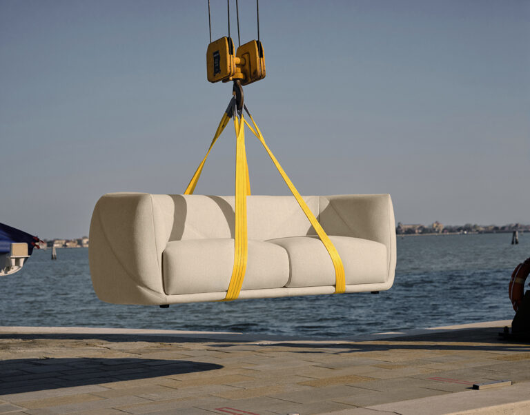 This Campaign for a Sailboat-Inspired Sofa Transports You to a 100-Year ...